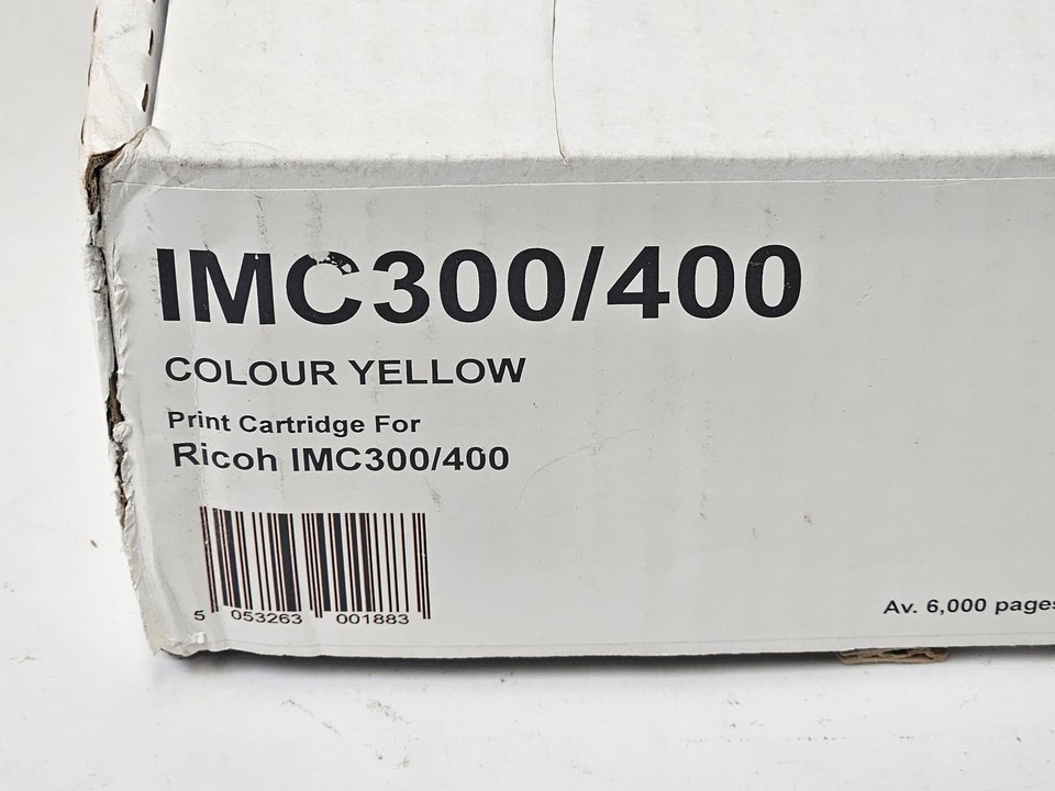 Ricoh IM C300 C400 Yellow compatible toner 6000 pages | eBay