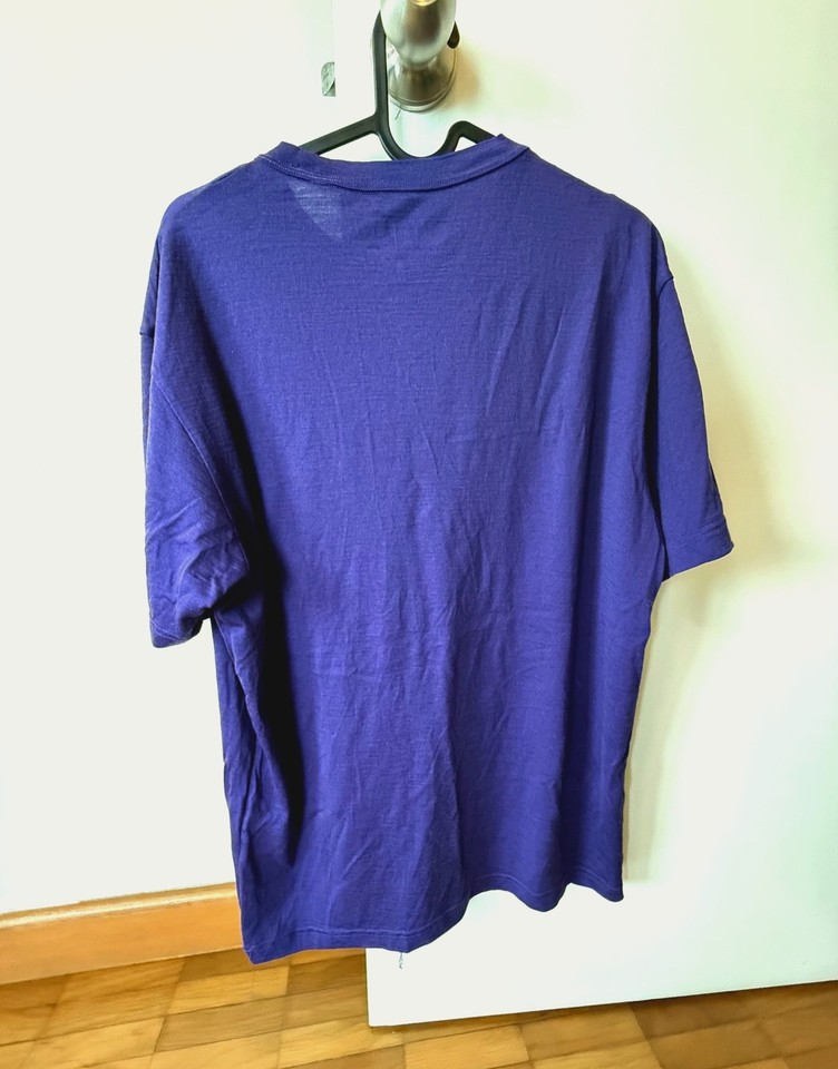 Outlier Ultrafine Merino Cut Two T-Shirt Paradise Purple Large EUC | eBay