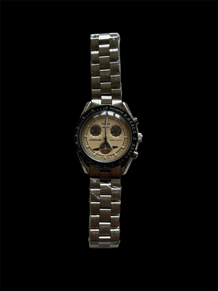 Stainless Steel Case - Omega x Swatch MoonSwatch MOD - Saturn | eBay