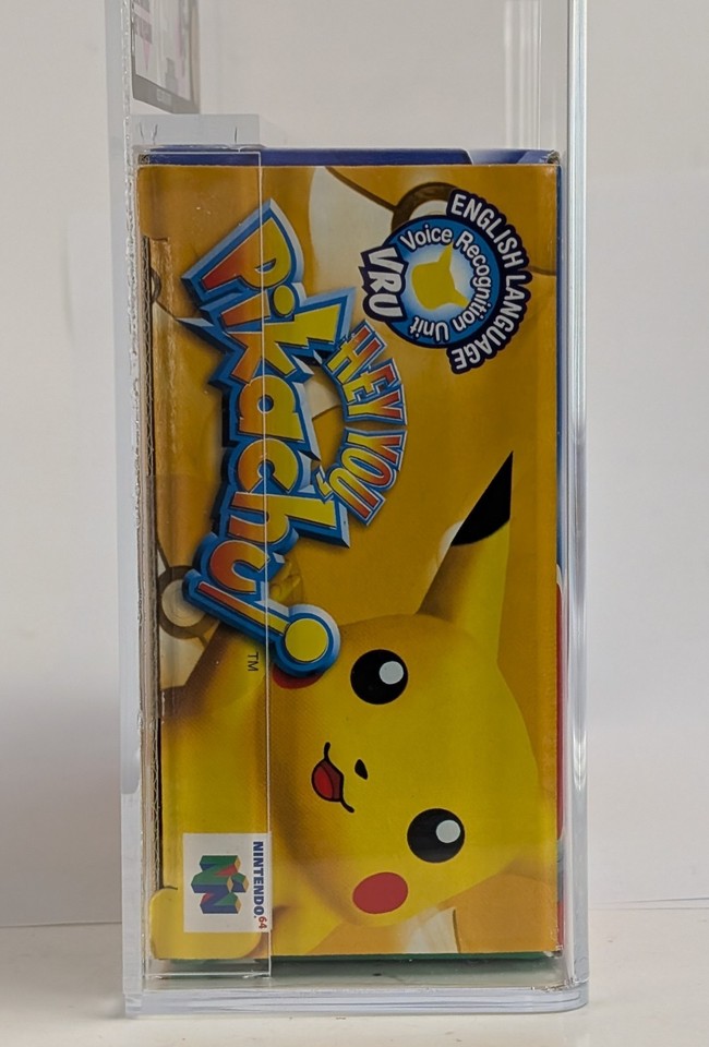 Hey You Pikachu Nintendo 64 N64 Big Box W/ Microphone Sealed New VGA 85 ...