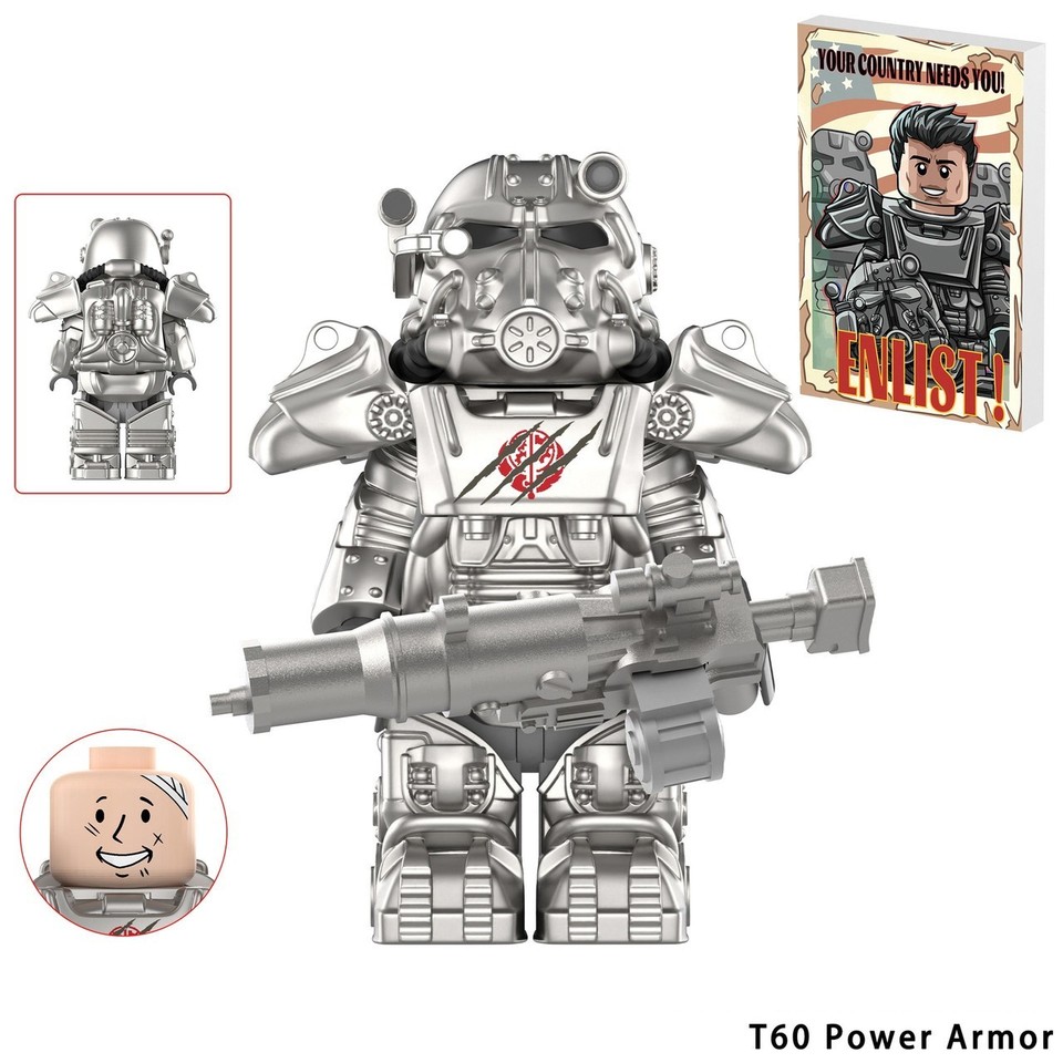 Custom Fallout Power Armor MiniFigs | eBay