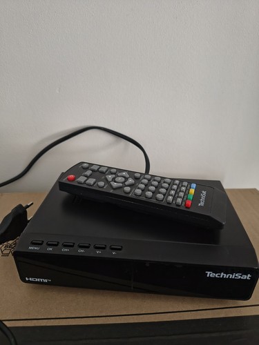 TechniSat HD-S 261 Sat-Receiver, Schwarz, Inkl. Fernbedienung, HDMI ...