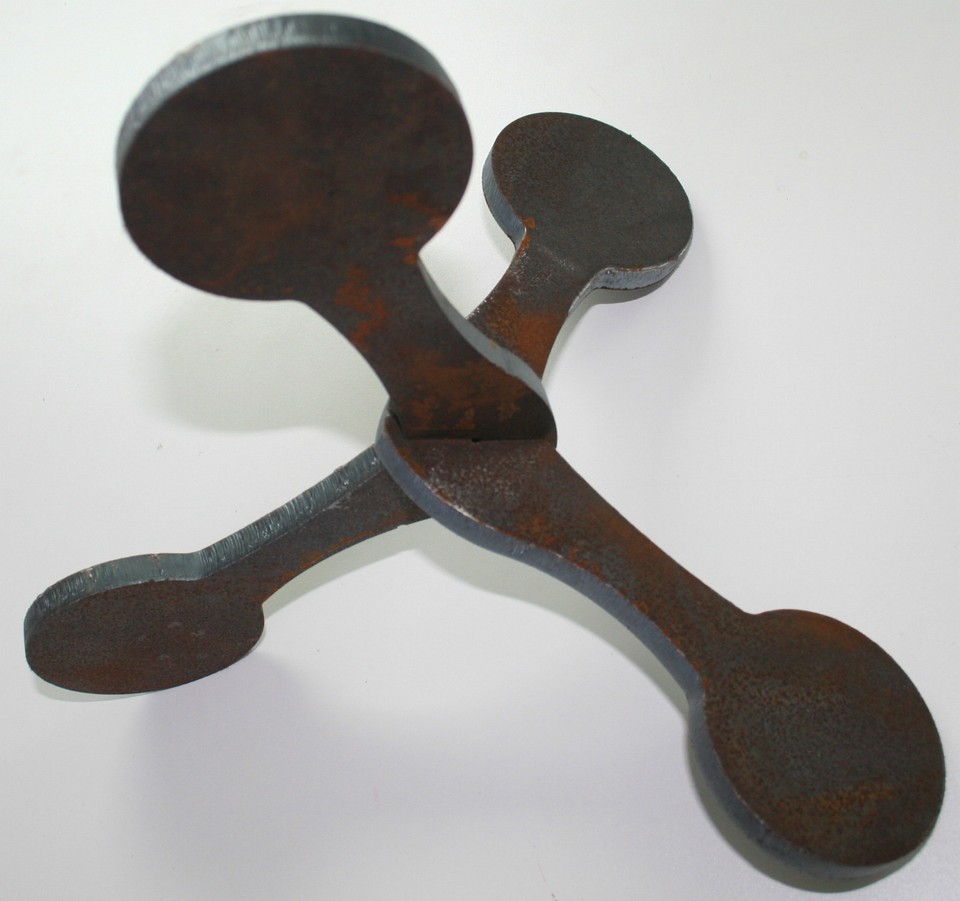 3/8 Steel Walking Flipping shooting Target Metal Standing pistol rifle ...