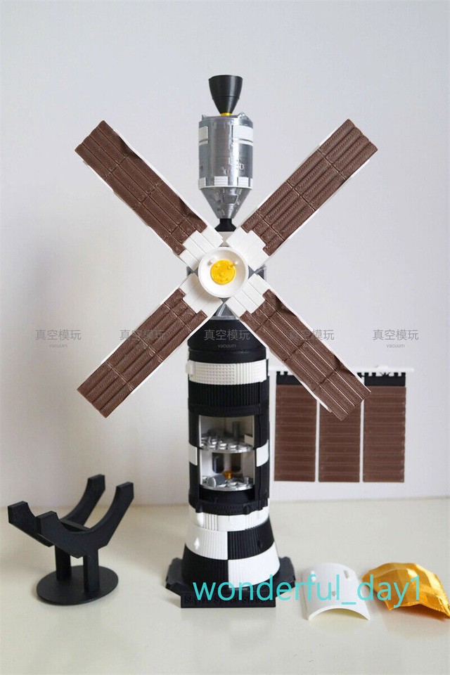 1:144 Scale Sky Lab S-IVB Skylab Model Space Station Painted Model Toy ...