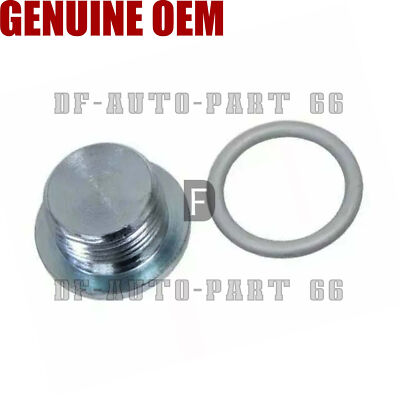 Engine oil drain bolt plug Genuine For 90-09 Audi VW Touareg C6 A6 A8 ...