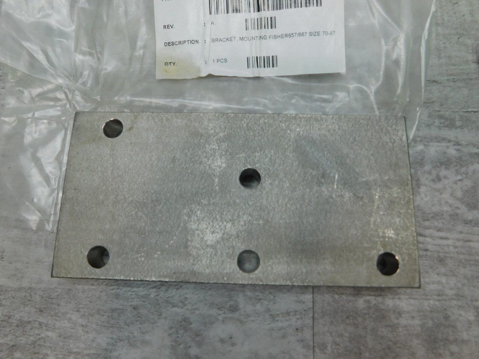 NEW Fisher Mounting Bracket for Fisher 657/667 Diaphragm Actuator ...