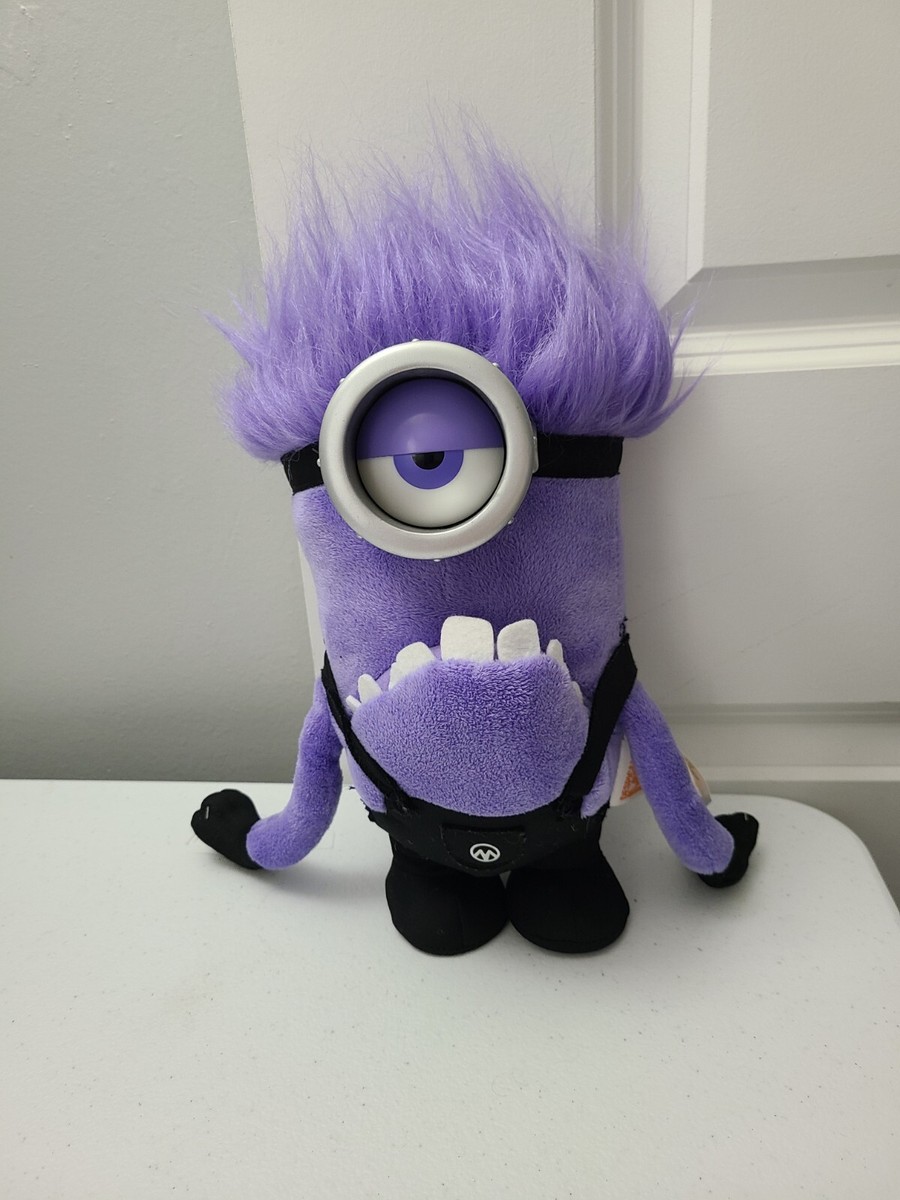 Despicable Me 2 Purple Minions Plush