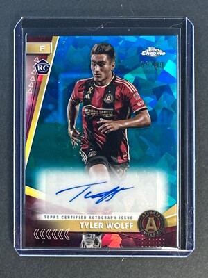 2024 Topps Chrome Sapphire MLS Tyler Wolff Autograph SA-TW Auto /90 | eBay