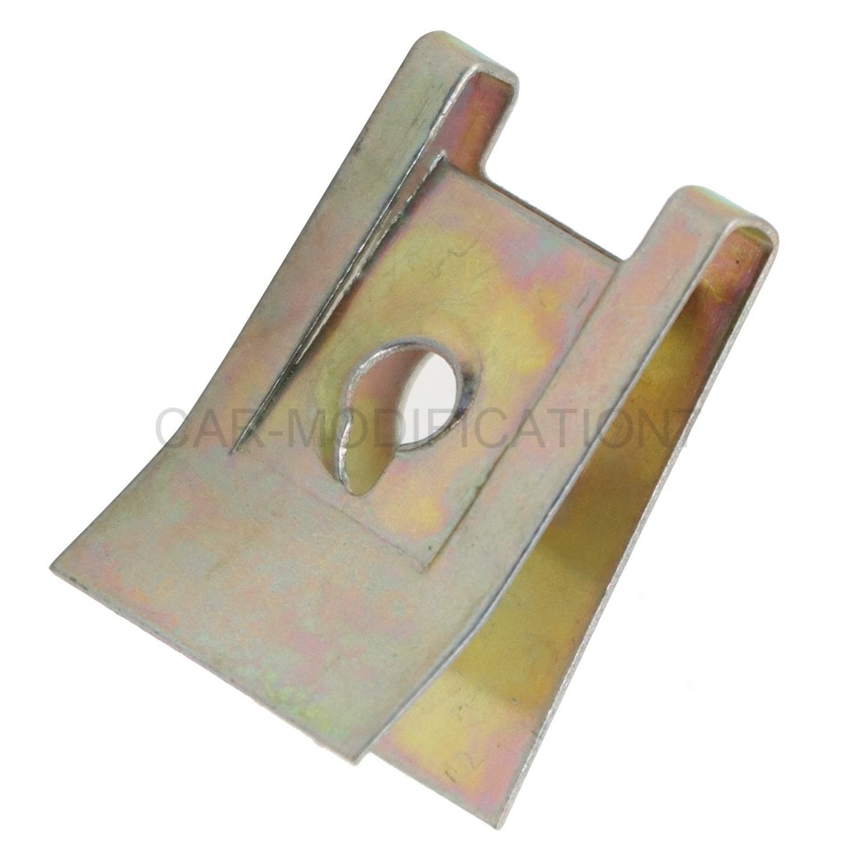 40Pcs Metal Car Screw Body Fender Bumper Retainer U Nut Clips Gasket ...