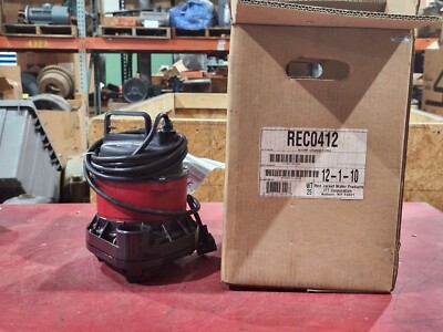 Submersible & Sump - Red Jacket Pump