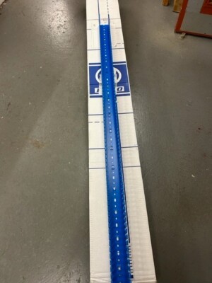 Iboco cable trunking T1-EF grey and T1-F blue cut to 0.5m lengths ...