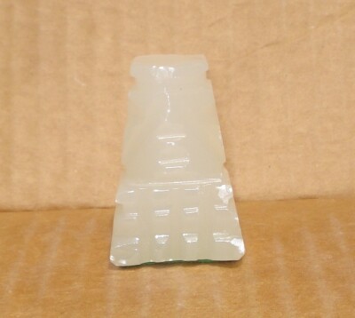 Vtg Carved Mexican Marble Aztec Chess White Stone Pawn Replacement Pc ...