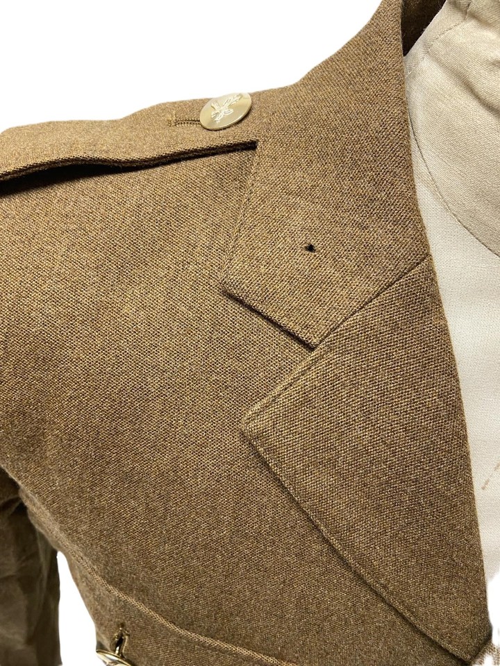 British No2 Dress FAD Jacket All Ranks Army Style Tunic w Buttons Size ...