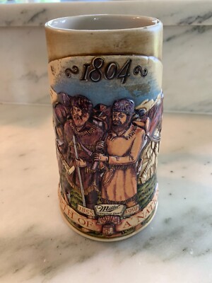 Miller Birth Of A Nation Lewis And Clark Expedition 1804 Beer Stein Mug ...