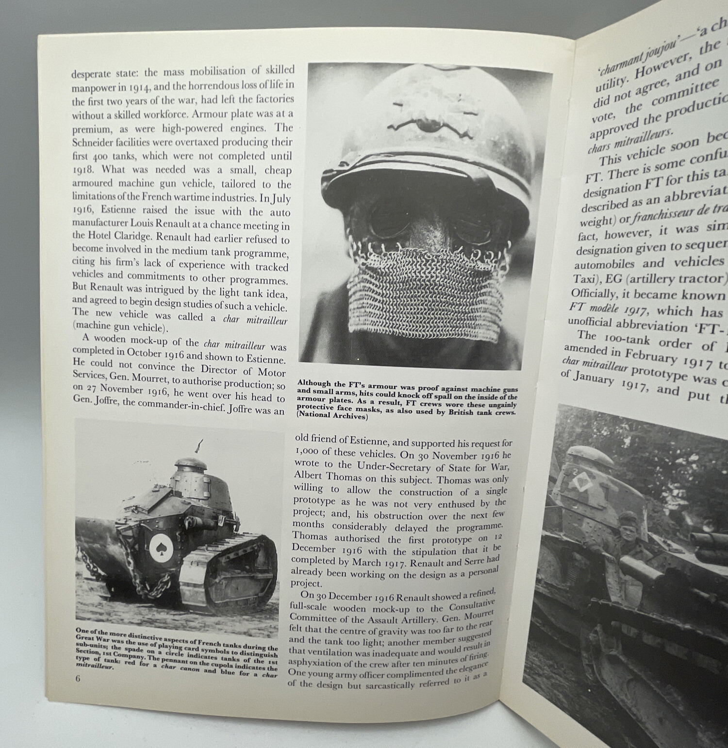 Vanguard Ser.: The Renault FT Tank by Peter Sarson and Steven J. Zaloga ...