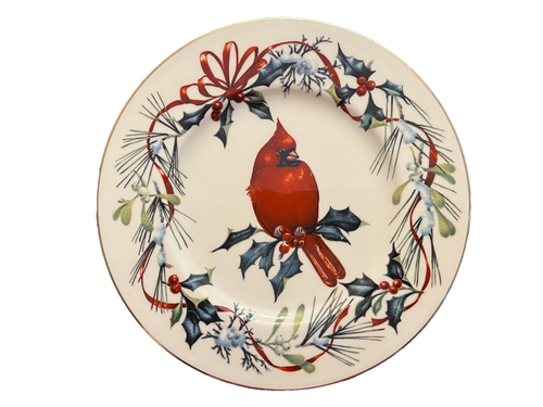 Lenox Winter Greetings Cardinal 9in Accent Plate for sale online | eBay