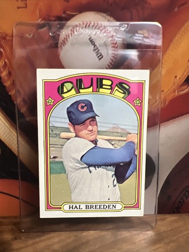 1972 Topps Baseball Hi # 684 Hal Breeden Cubs High Nm | eBay