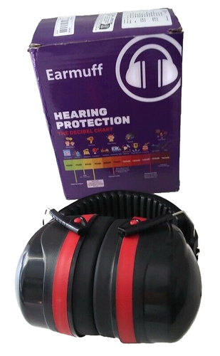 Earmuff Unisex Hearing Protection Decibel Chart Cap Mounted 160 ...