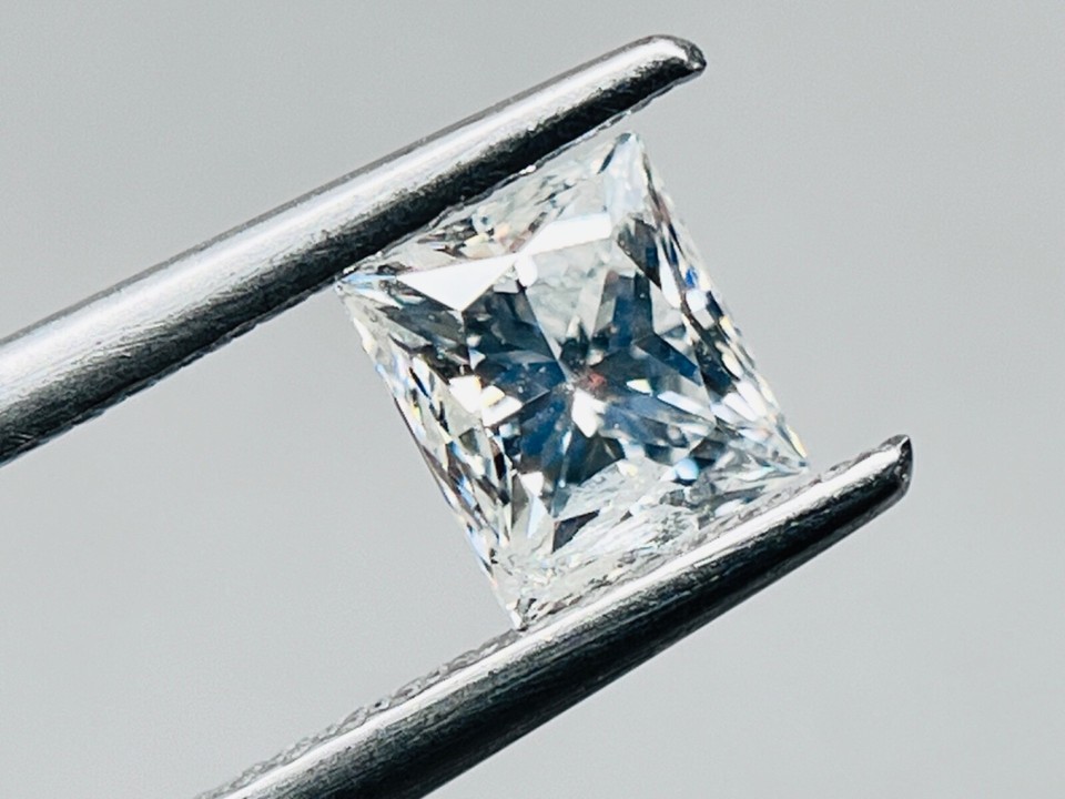 GIA Certified Rectangle Brilliant .90 Carat Loose Natural Earth Mined ...
