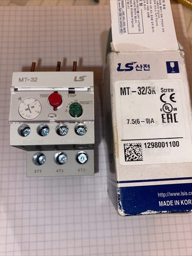 New! MT-32/3K LS METASOL THERMAL OVERLOAD RELAY 7.5(6-9)A SCREW UL | eBay