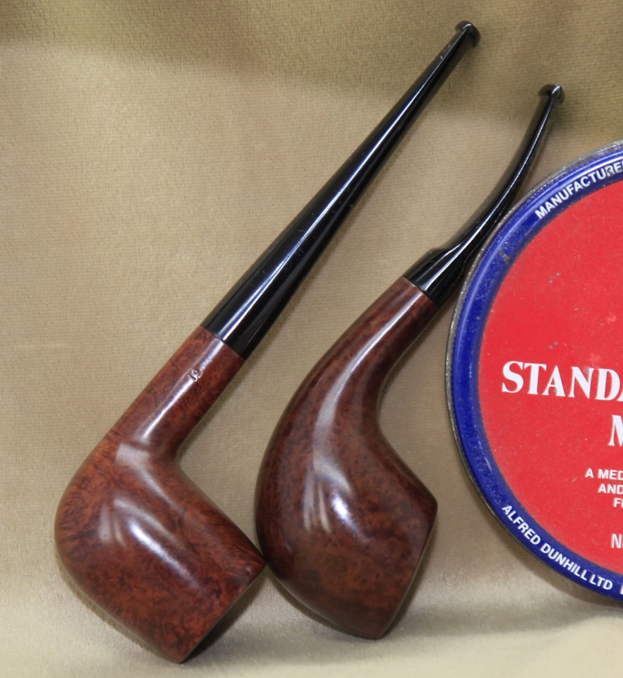2 DANISH Pipes (1970s-1980s): STANWELL Royal Danish 61 + GEORG JENSEN ...
