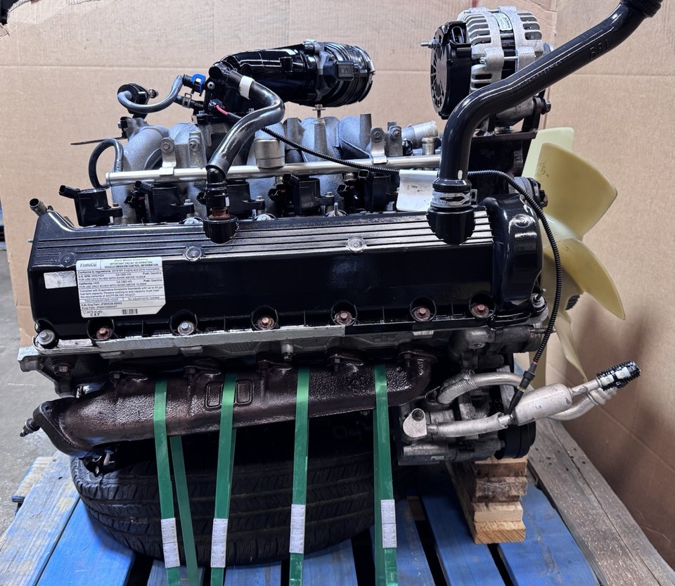 2018 Ford 6.8L V10 Vin S E450 Complete Engine OEM E350 E250 135k Miles ...