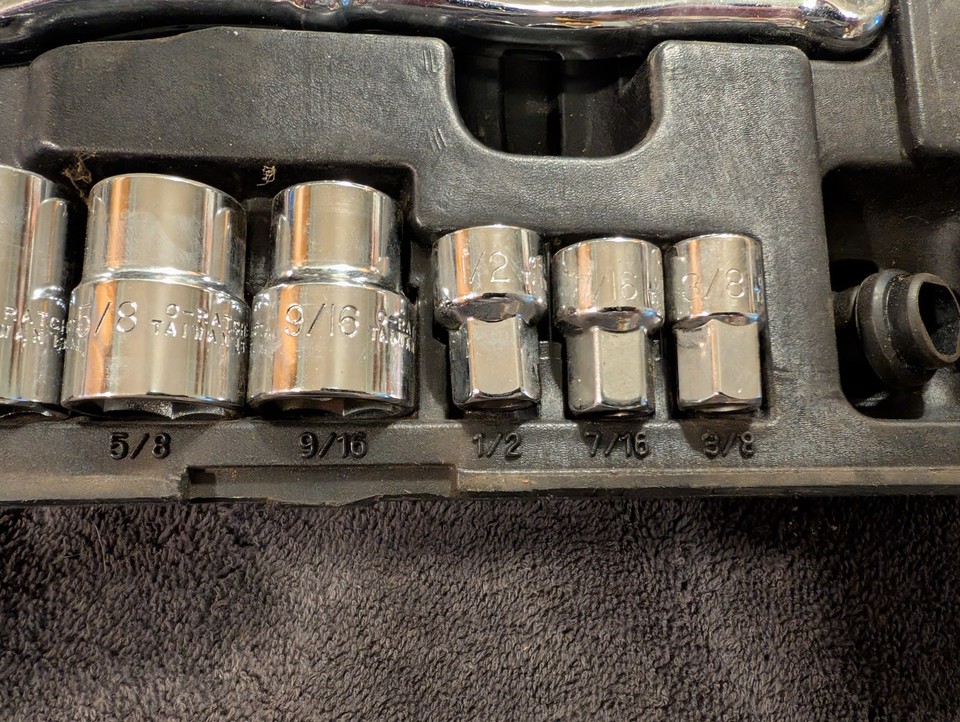 Lot Of Three Vintage Socket Sets. Thorsen, Sparta, O-Ratchet. | eBay