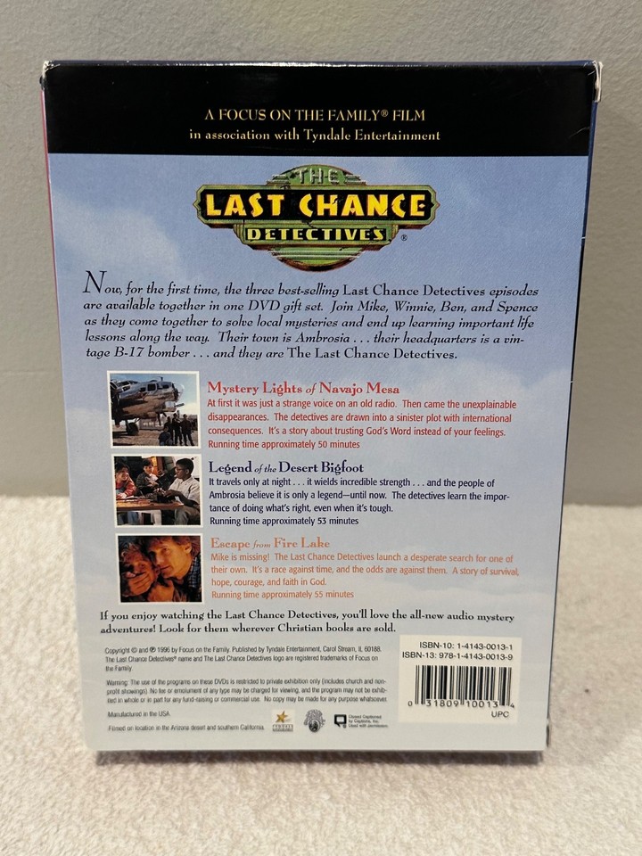 The Last Chance Detectives The Complete Collection DVD Focus on the ...