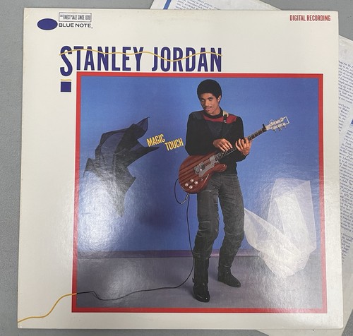 STANLEY JORDAN 1985 Vintage BLUE NOTE Jazz Vinyl Record MAGIC TOUCH ...