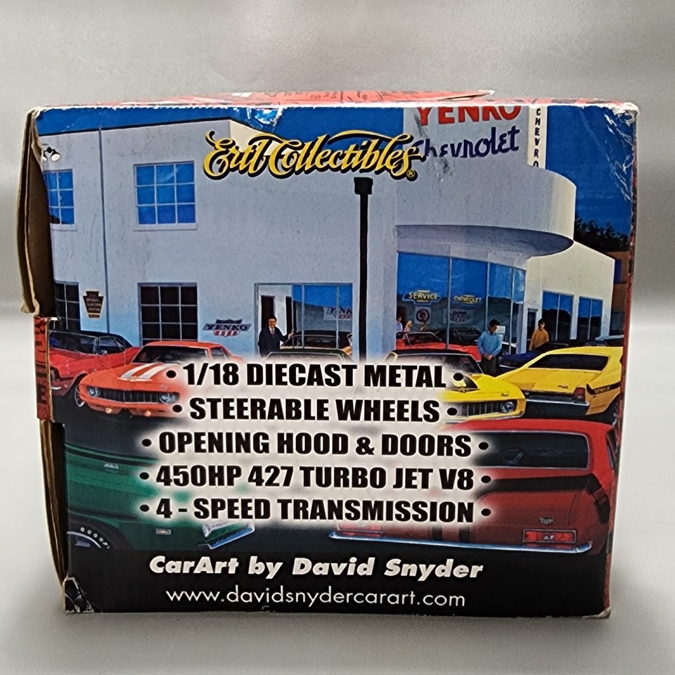 Supercar Collectibles 1969 Chevy Yenko Chevelle Red Street Strip 1:18 Diecast | eBay