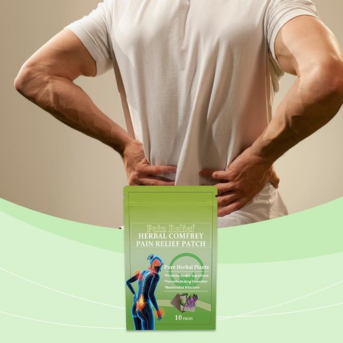 10pcs Pain Relief Herbal Comfrey Patches Artemisia Natural Argyi ...