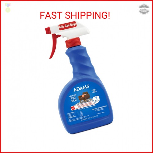 Adams Flea & Tick Home Spray with Precor, Kills Fleas, Flea Eggs, Flea ...
