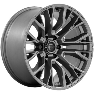 17x9 +1 Fuel 1PC D848 Rebar 6x120 Matte Gunmetal Wheels (Set of 4) | eBay