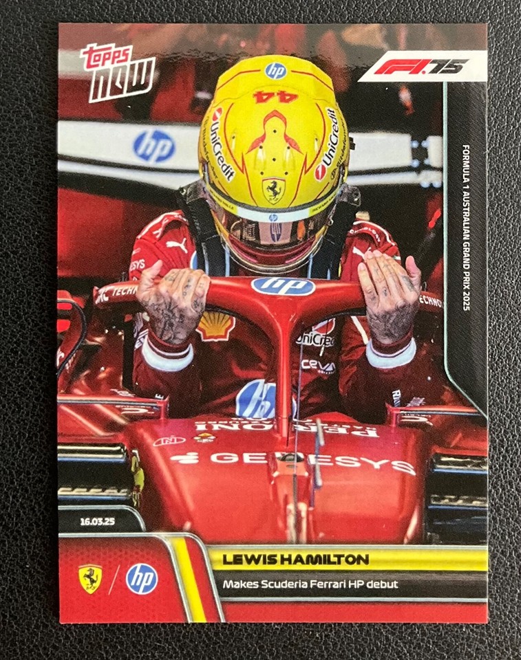 *PICK YOUR CARD* 2025 Topps Now Formula 1 F1 Base Set (UPDATED Oct 16 ...
