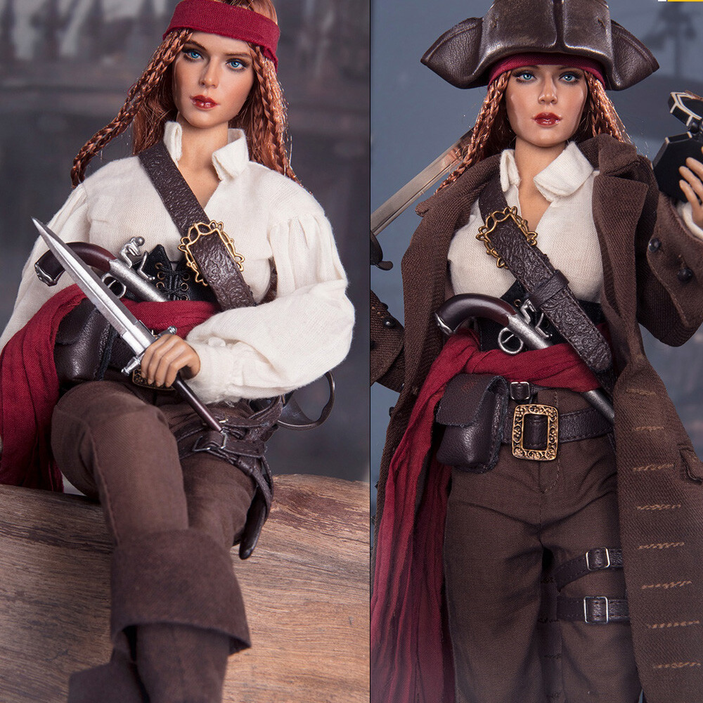 BBK Pirates of the Caribbean Female Captain Sophia 1/6 Action Figure ...