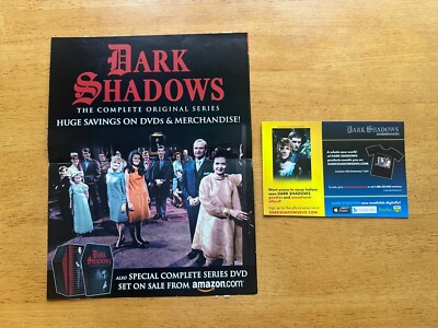 Dark Shadows Promo Postcard & Advertisement Magazine RARE | eBay