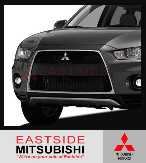 Genuine Mitsubishi Outlander Front Grille Bumper Garnish Chrome for ...