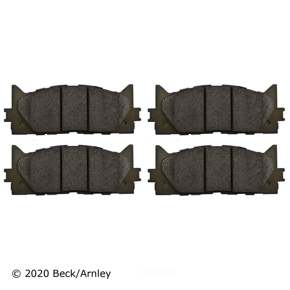 Frt OE Brake Pads Beck/Arnley 089-1758 | eBay