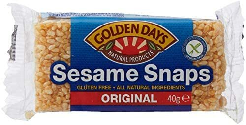 GOLDEN DAYS SESAME SNAPS ORIGINAL 36 x 40g GLUTEN FREE (FREE POST ...