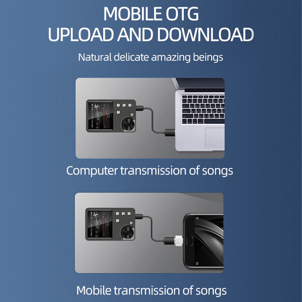 HiFi MP3 Player Lossless DSD DAC Flac High Resolution Music Player ...