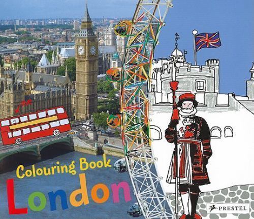 Coloring Book London by Prestel Publishing Staff (2009, Trade Paperback ...