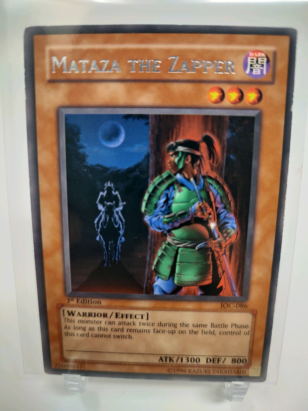 Yu-Gi-Oh%21+TCG+Mataza+the+Zapper+Invasion+of+Chaos+IOC-086+1st+Edition ...