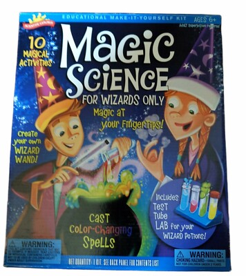 Scientific Explorer Magic Science for Wizards Only Kids Science Kit ...
