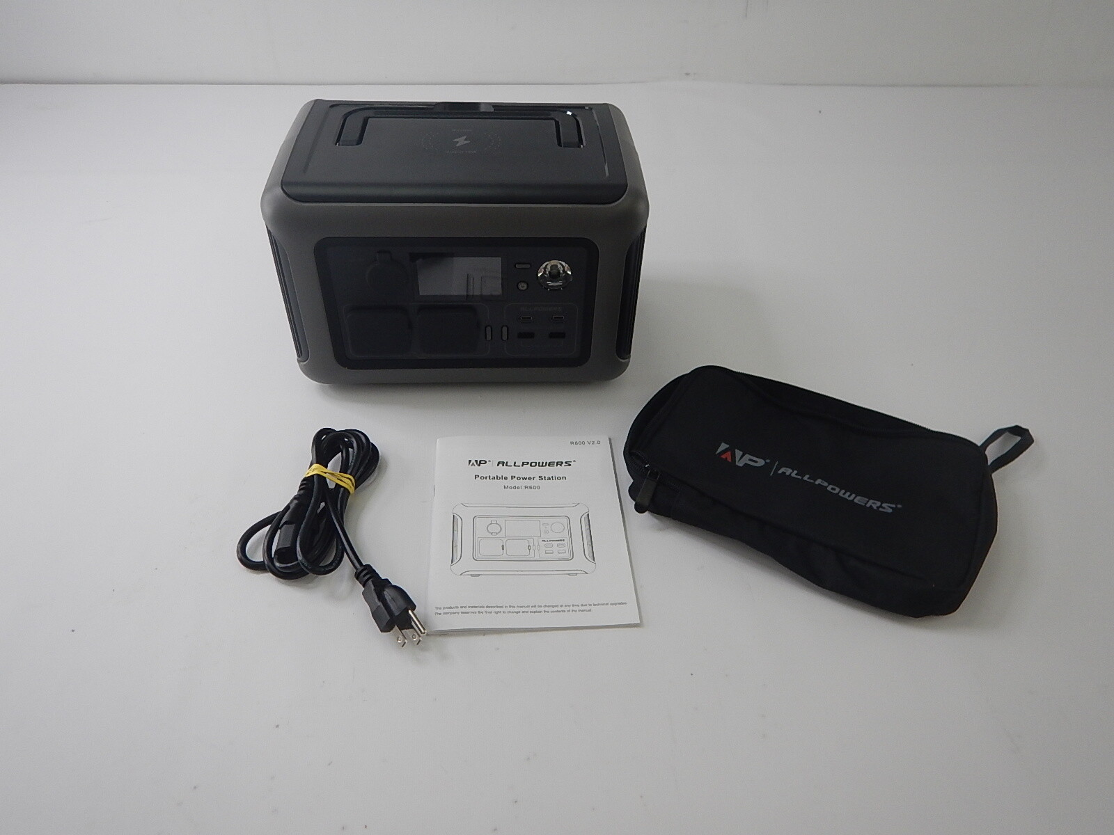 ALLPOWERS R600-US - 299Wh 600W Portable Power Station, Black