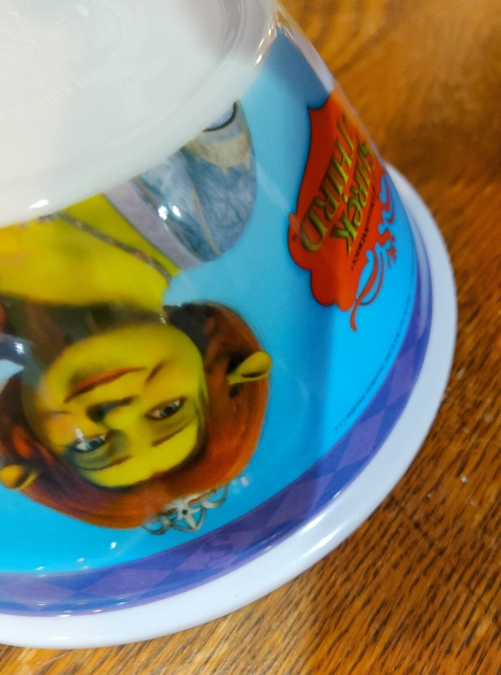 2 Shrek The Third & 1 Fruit loops - Lot Of 3 Kellogg's CEREAL BOWLS ...