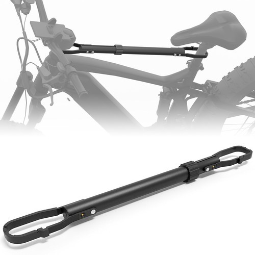 Bike Rack Cross Bar Top Tube Adapter Crossbar Fits E-Bike Adjustable 23 ...