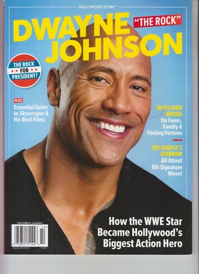 DWAYNE "THE ROCK" JOHNSON MAGAZINE 2018 CENTENNIAL MEDIA ESSENTIAL ...