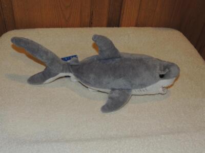 Wildlife Artists Plush Discovery Channel Shark Week TAG Double row ...