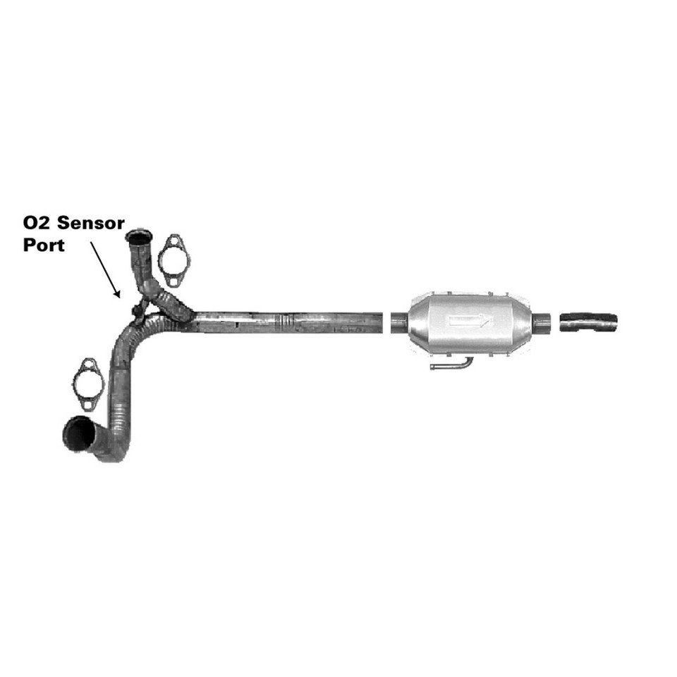 Catalytic Converter For 1988-1991 Ford E-250 Econoline 5.8L V8 GAS OHV ...