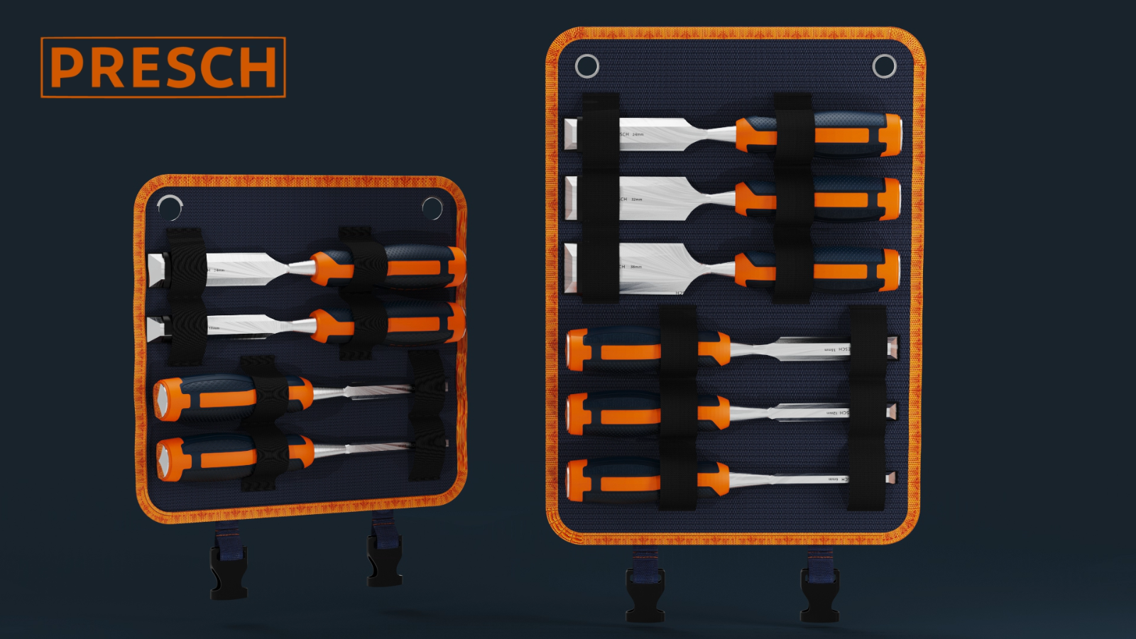 Presch Stechbeitel Set für Holz 4tlg. | eBay.de